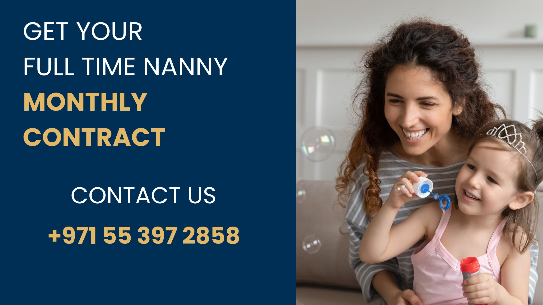 Dubai Nanny Monthly Packages